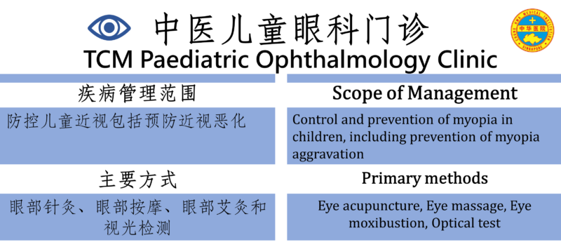 TCM Ophthalmology (Eye) – 中华医院
